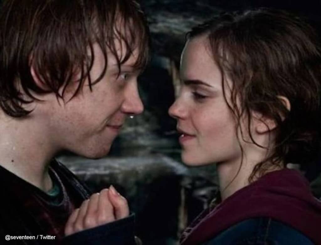エマ・ワトソン、ロン役ルパート・グリントとの“キスシーン”は「超サイアク」だった!? 『ハリポタ』名シーンにまつわる意外な裏話を告白・・ 2人